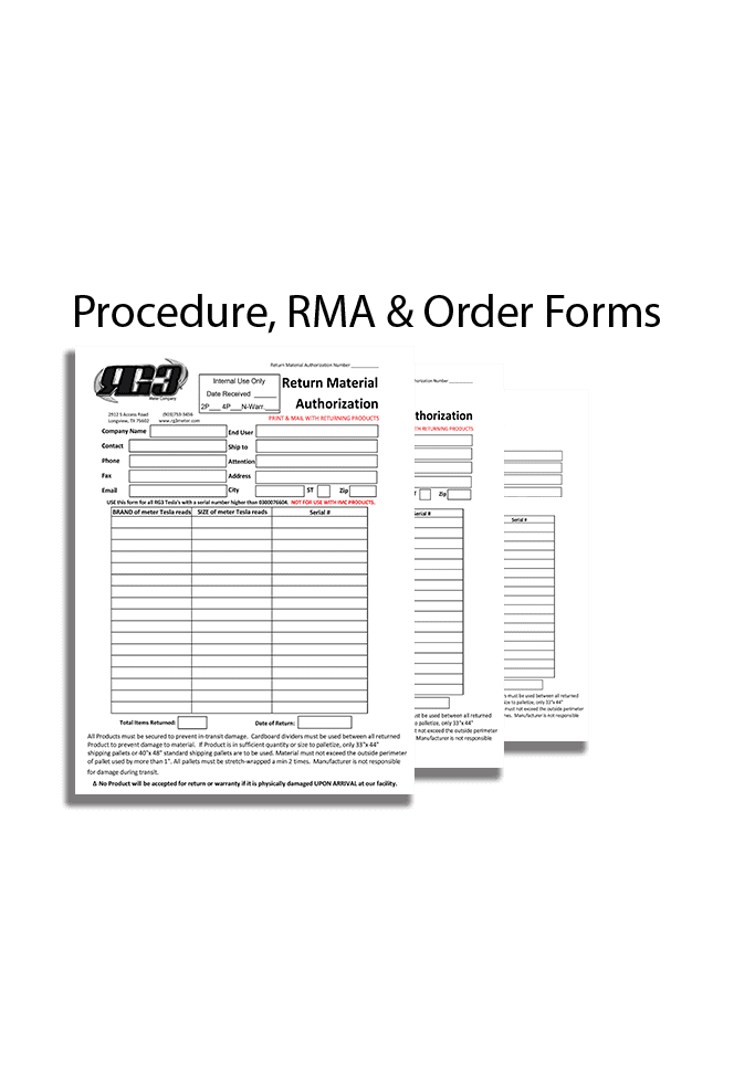 Help & Support | RG3 Meter